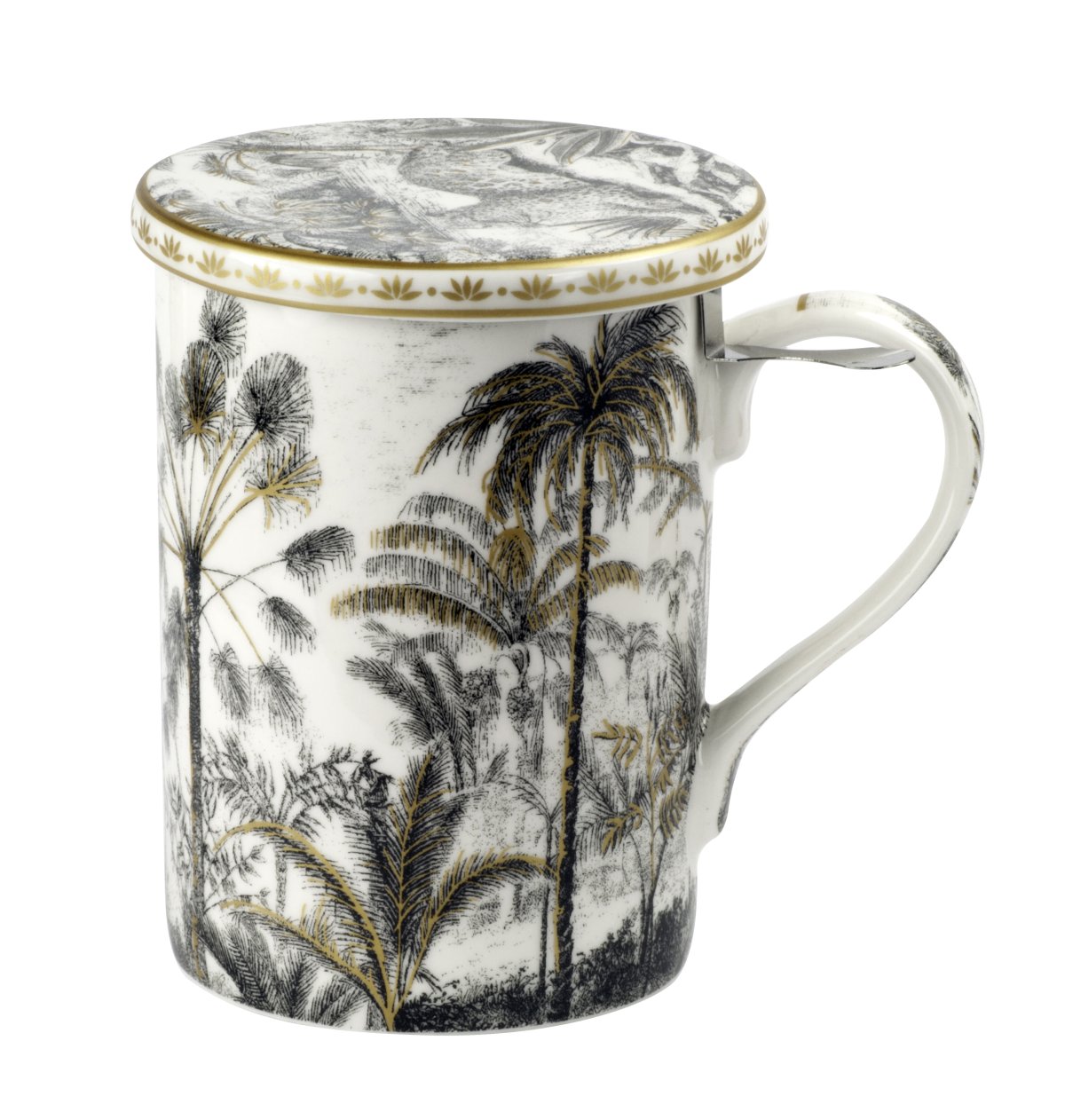 Flot tekop med tesi og låg - 350 ml. - Tepotter - Fru P. Kaffe & The