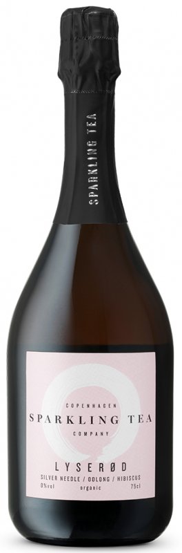 Alkoholfri Sparkling Tea Rosé - Sparkling tea - Økologisk. - Fru P ...